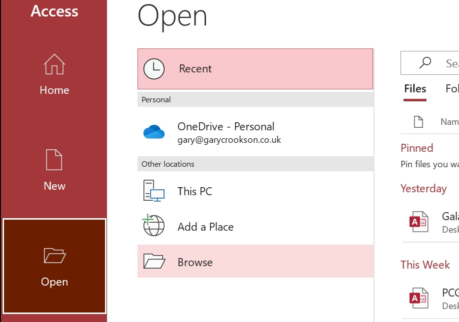 Microsoft Access Database Support MS Access Help